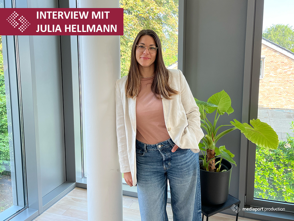 Einblick in den Arbeitsalltag und Interview mit Jasemin - mediaport production